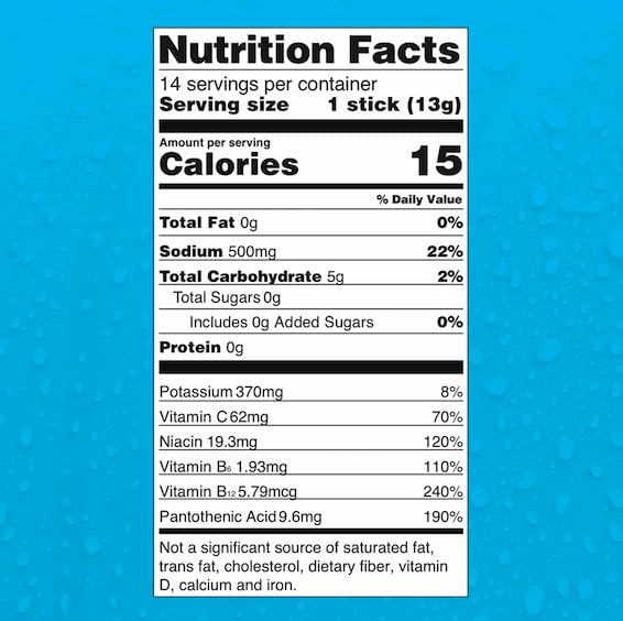 14 pack electrolyte drink mix