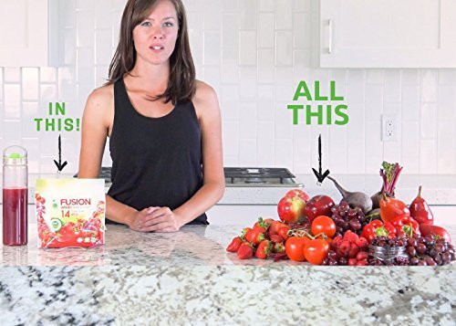 14 red fruits & vegetables in powder