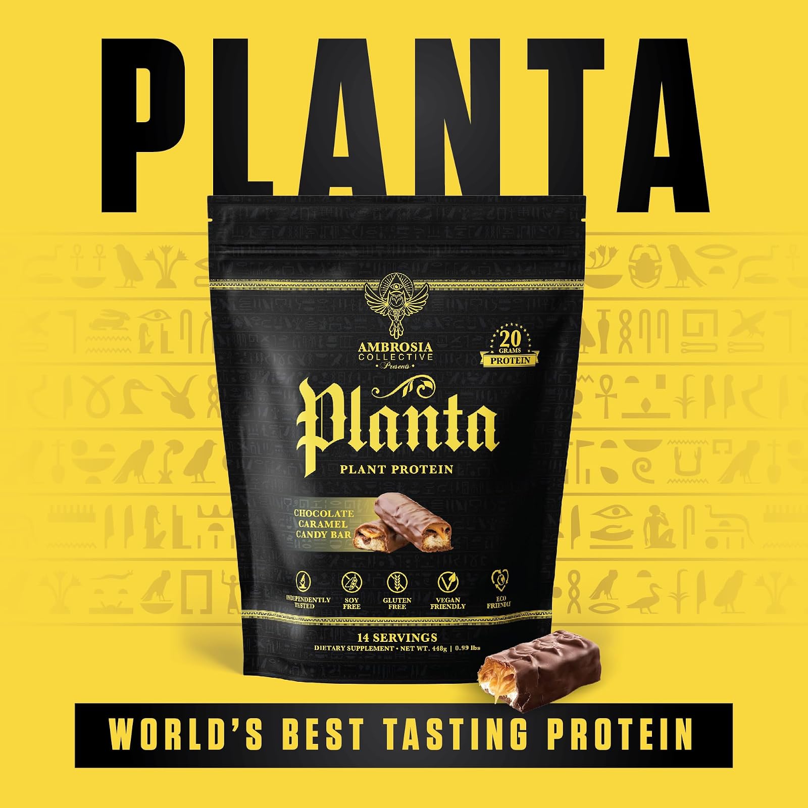 14 servings of plant based protein
