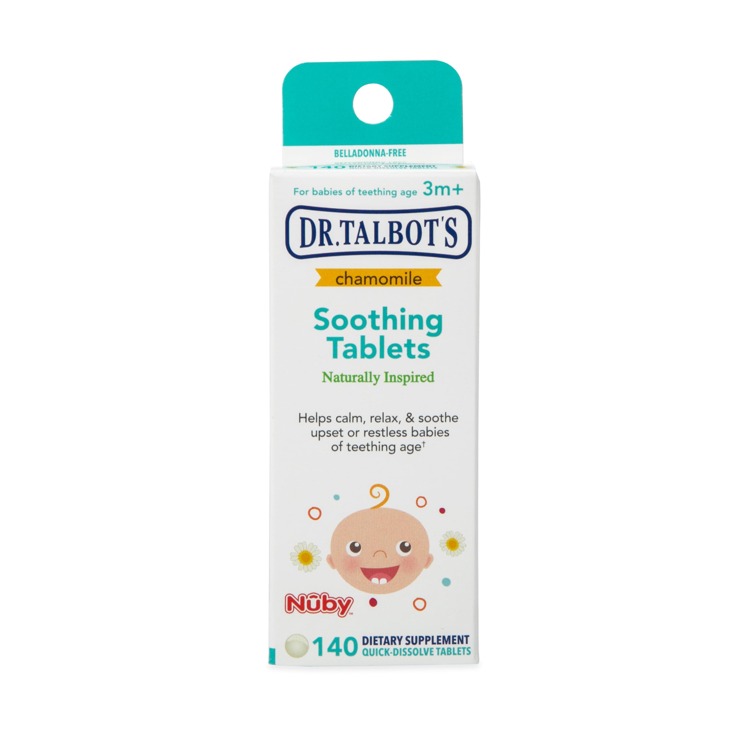 140 count chamomile soothing tablets