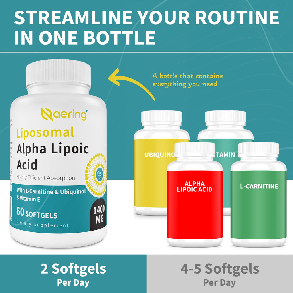1400 mg alpha lipoic acid dosage