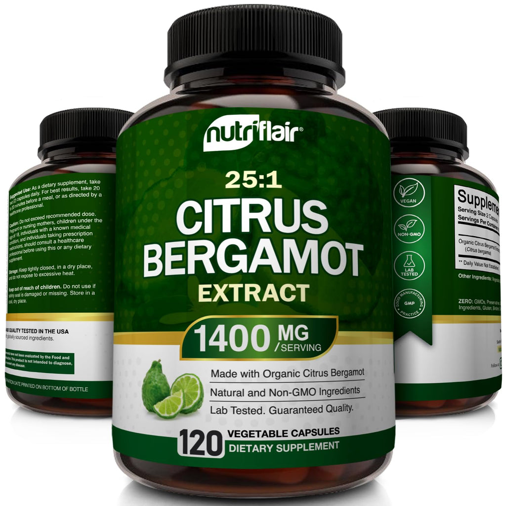 1400 mg Citrus Bergamot dosage