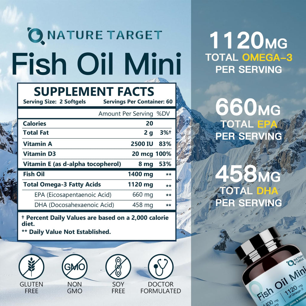 1400 mg fish oil omega 3