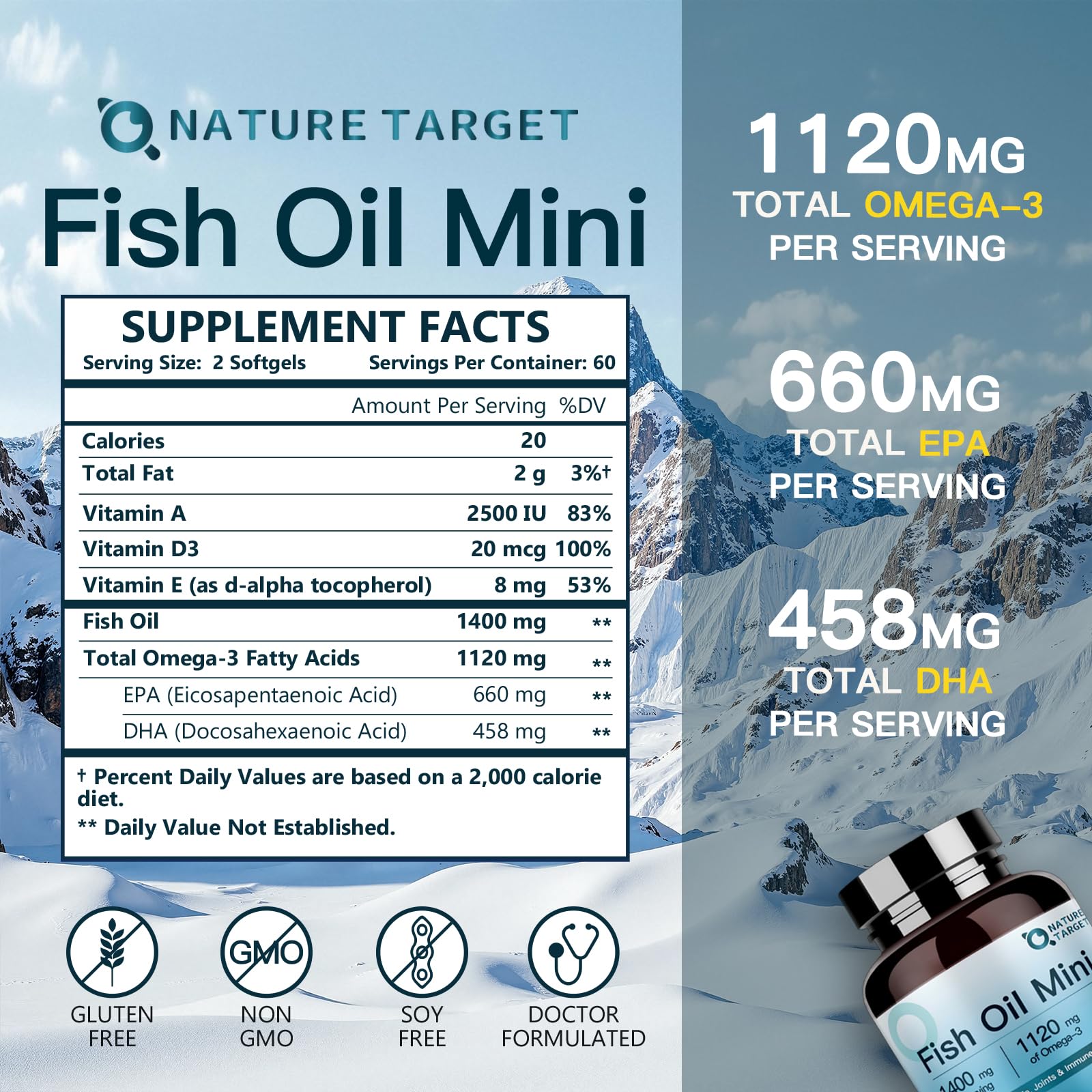 1400 mg fish oil omega 3