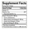 1400 mg flaxseed oil softgels
