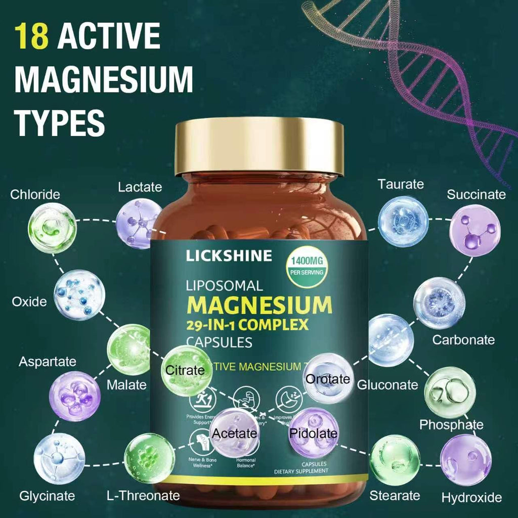 1400 mg magnesium for relaxation
