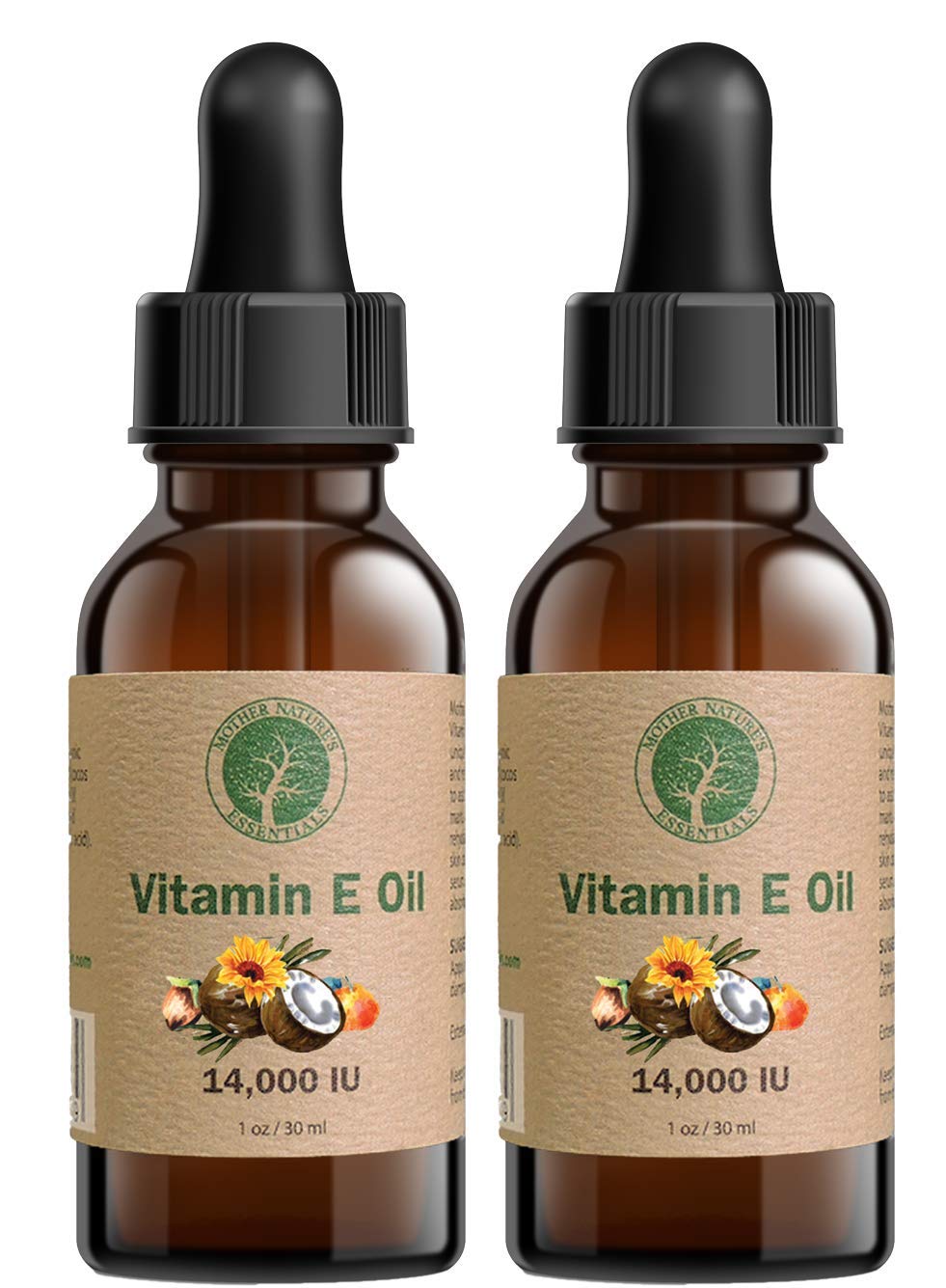 14000 IU Vitamin E oil for skin