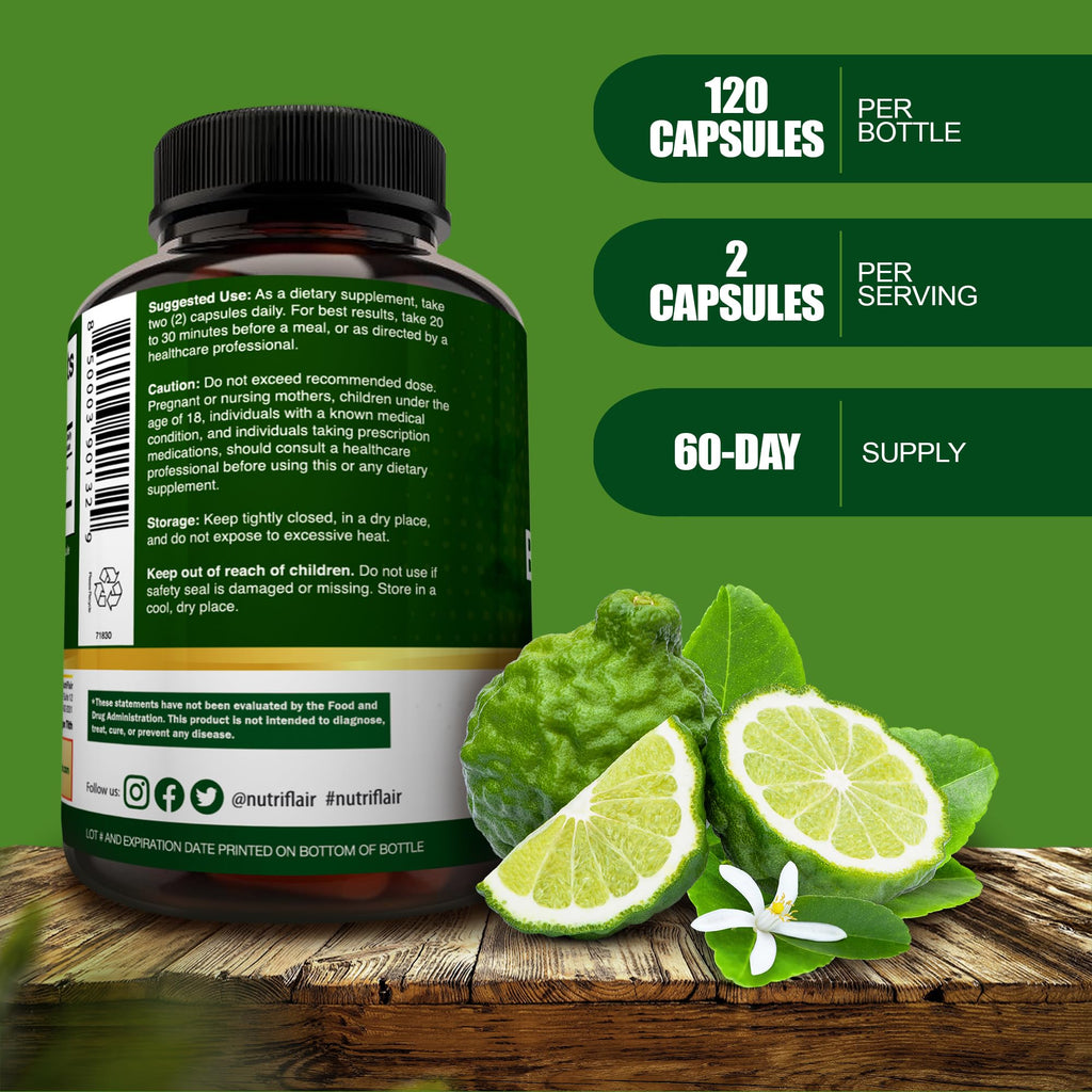 1400mg bergamot for wellness