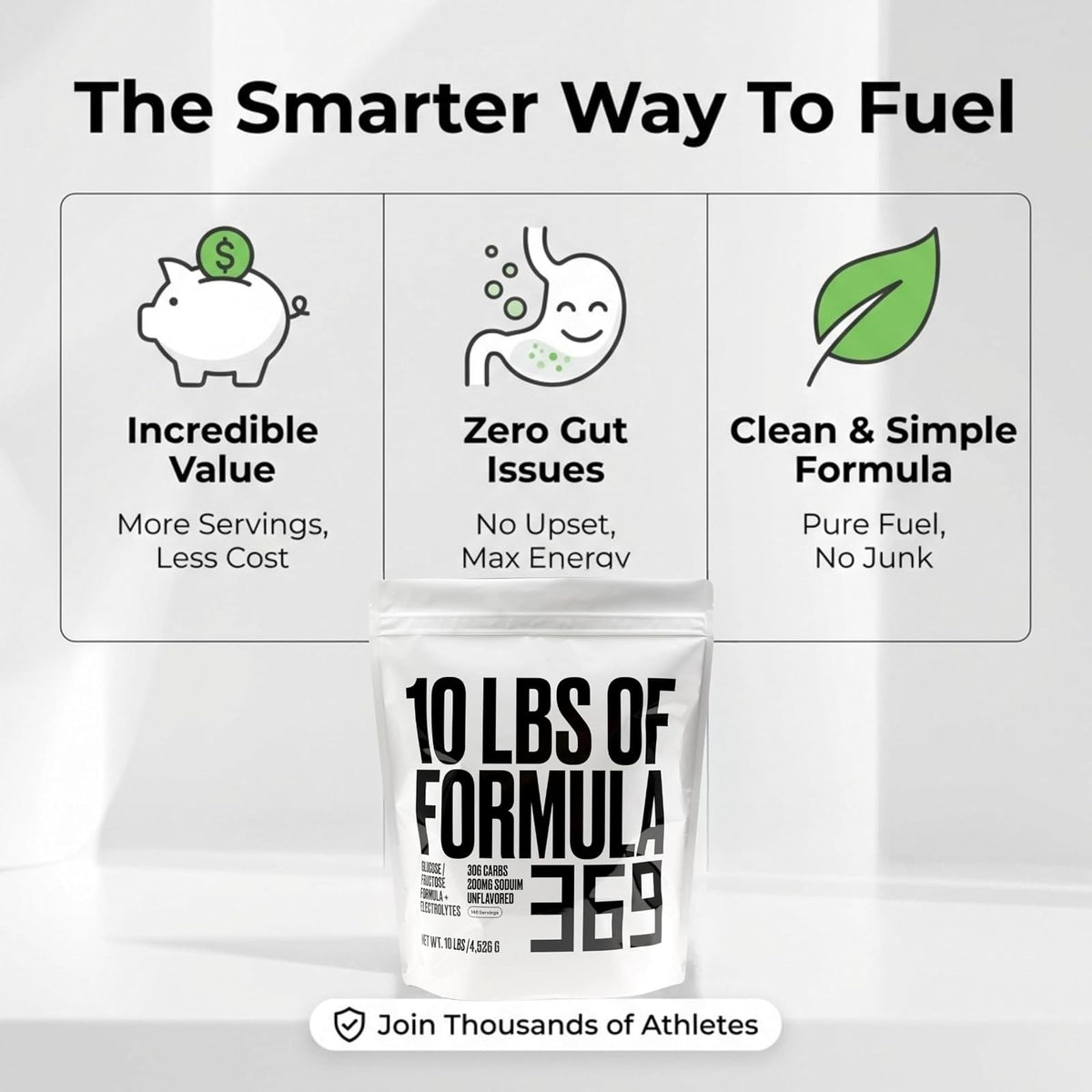 146 servings of sports fuel nutrition