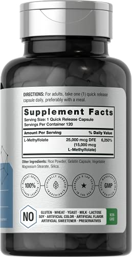 15,000 mcg folate supplement benefits