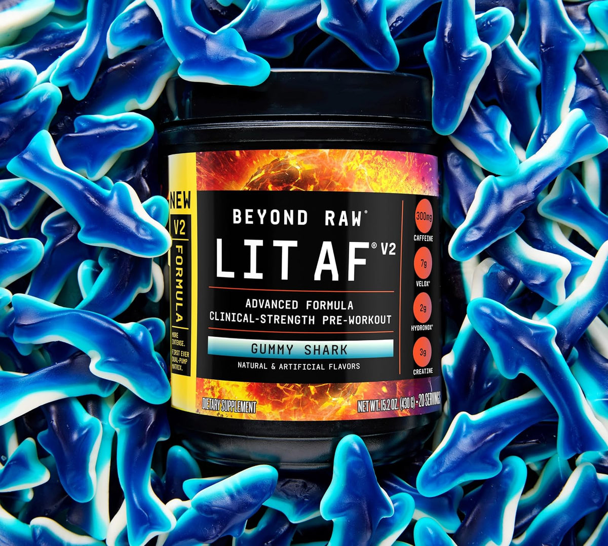15.2 oz pre-workout for energy