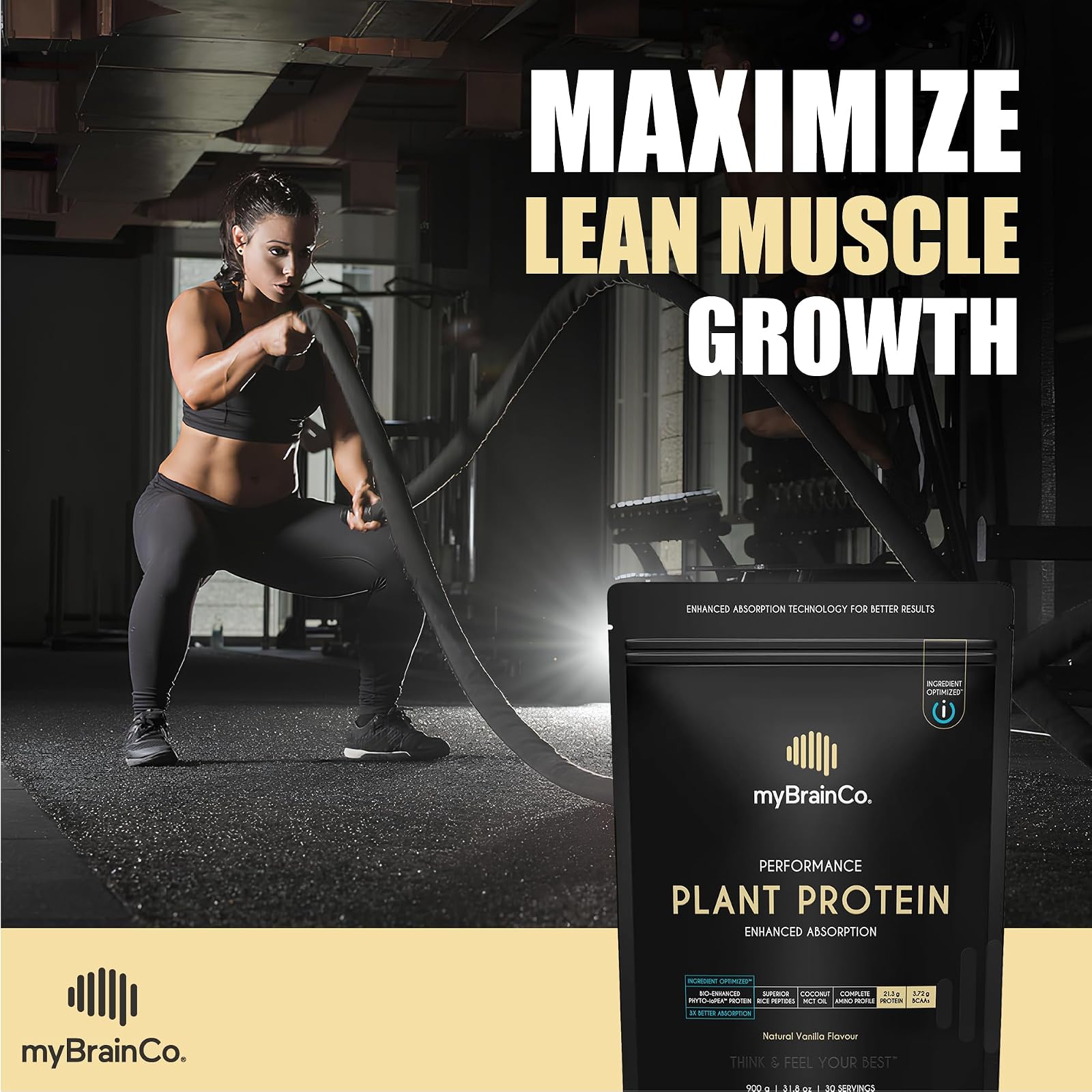 15.9 oz plant protein for convenient nutrition