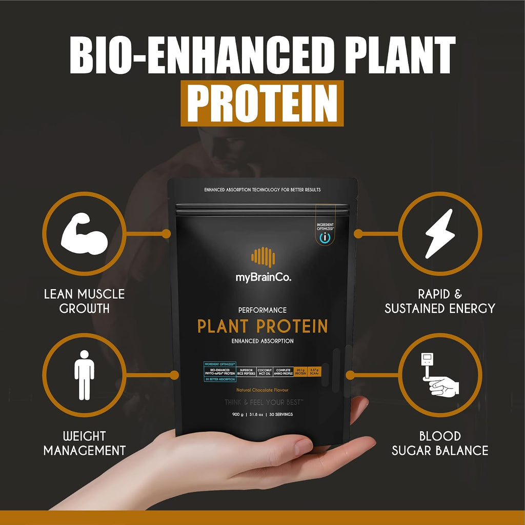 15.9 oz vegan protein powder for energy