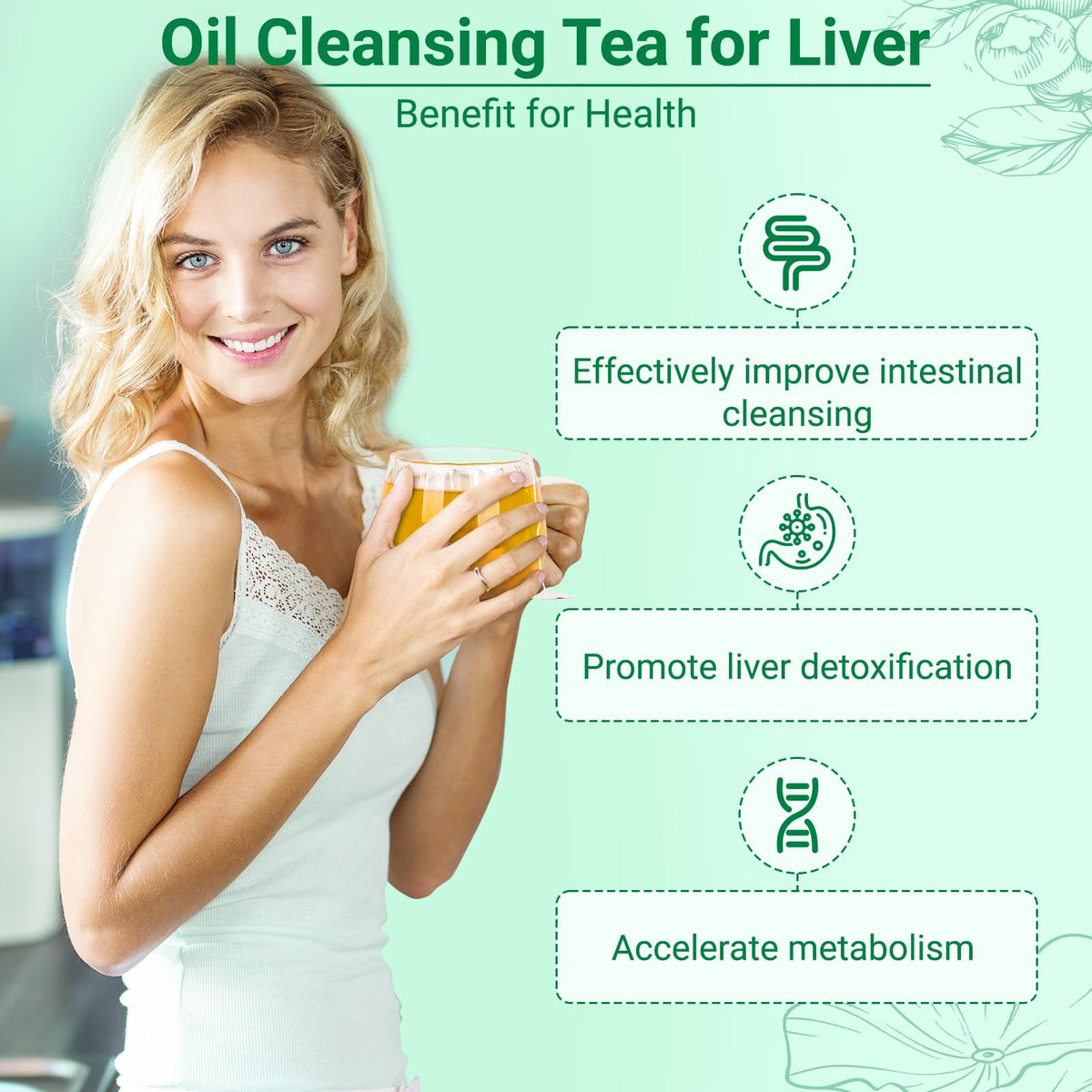 15 bags of detoxifying tea