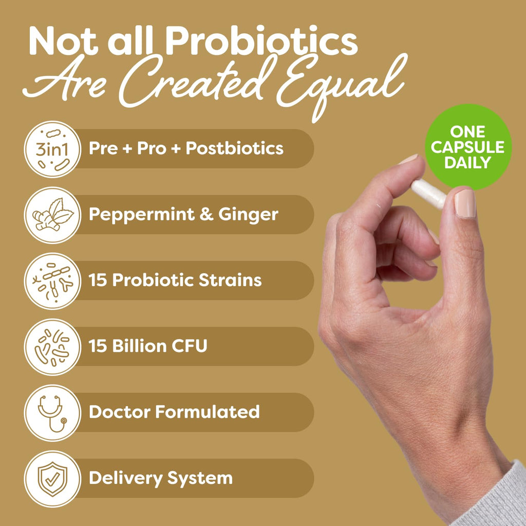 15 billion CFU probiotic support