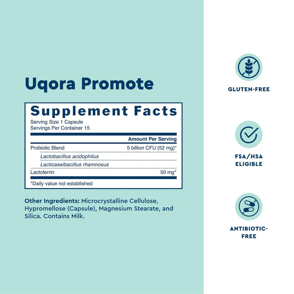 15 capsules of digestive probiotics