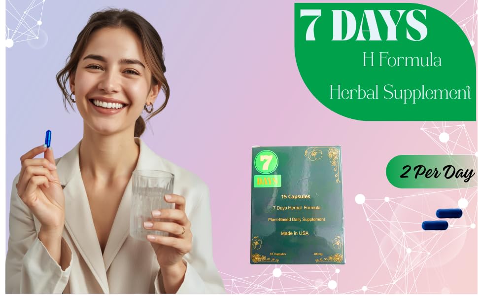 15 capsules of herbal support