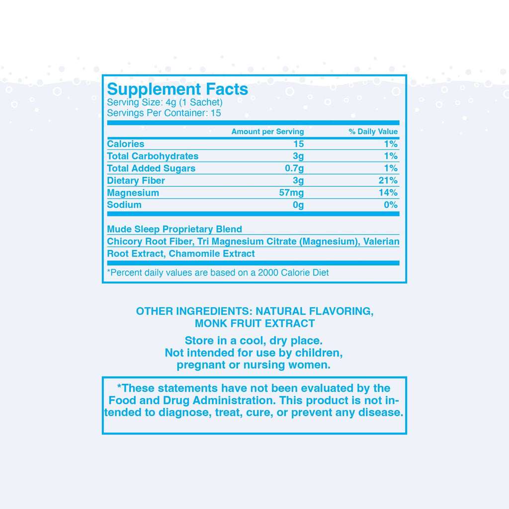 15 count valerian sleep sachets