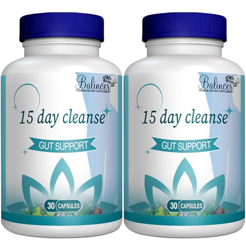 15 Day Cleanse detox tea capsules