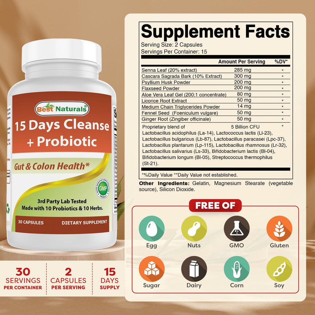 15 day colon cleanse for adults