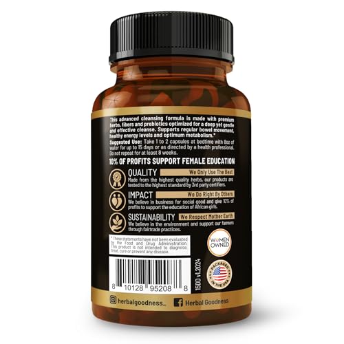 15 day detox plan with herbal capsules