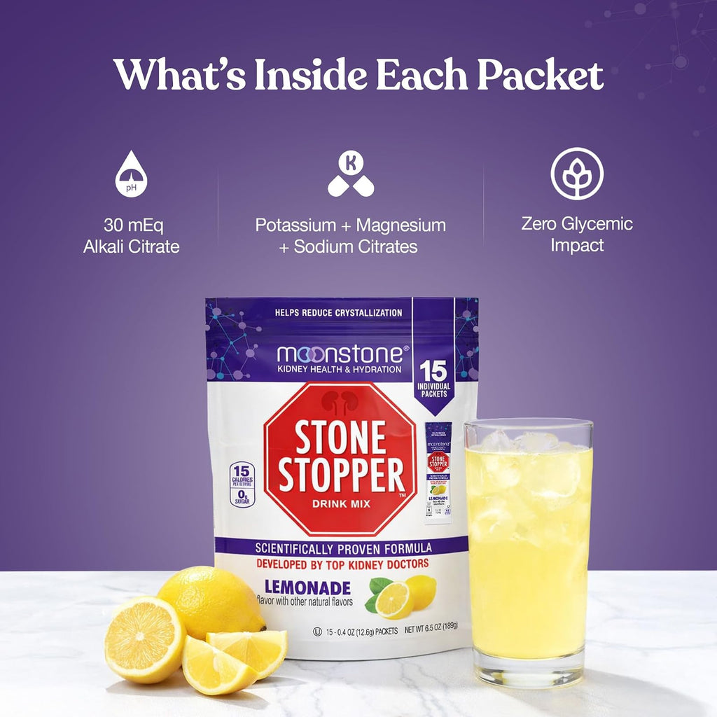 15 day supply of energizing lemonade drink mix