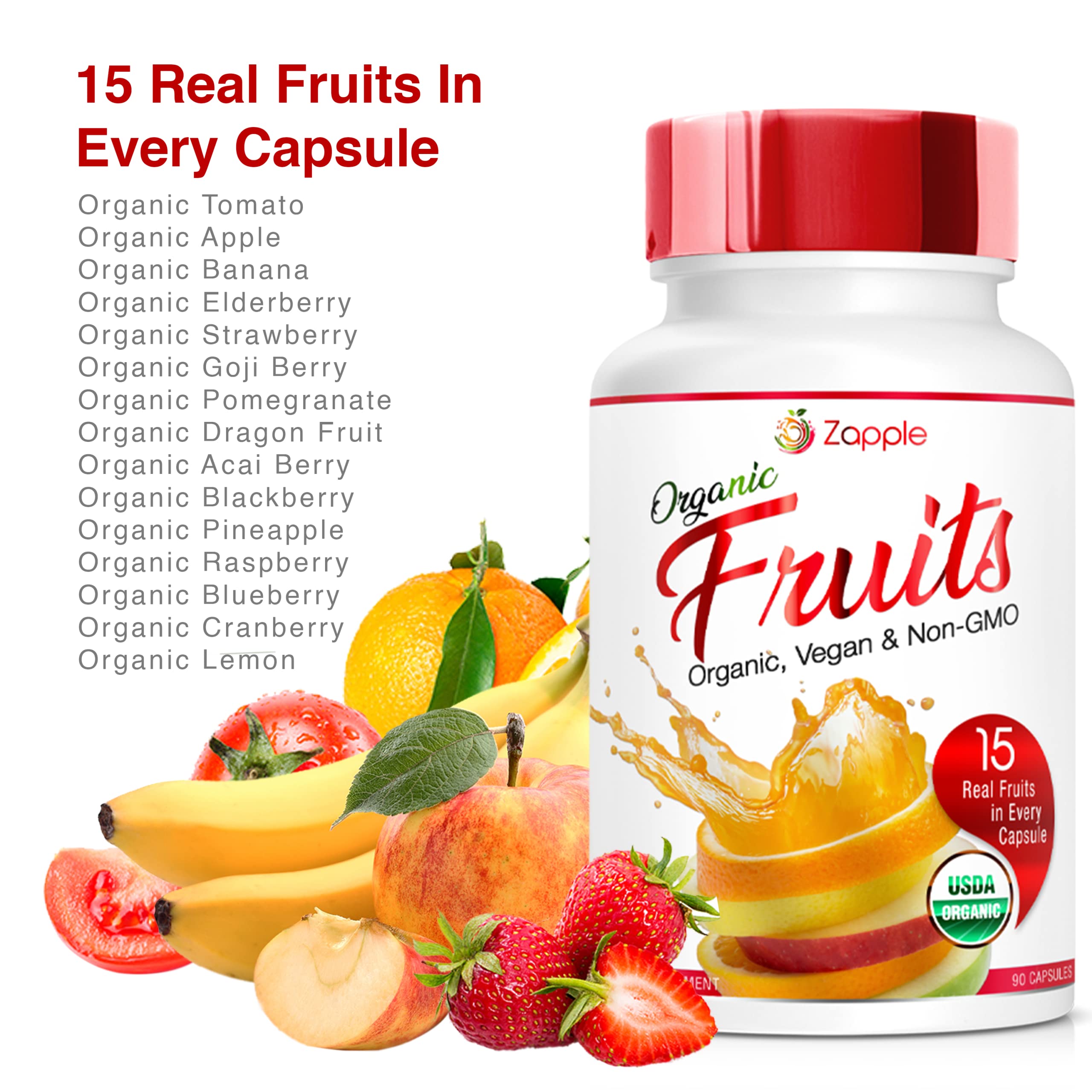 15 fruits and 16 veggies formula