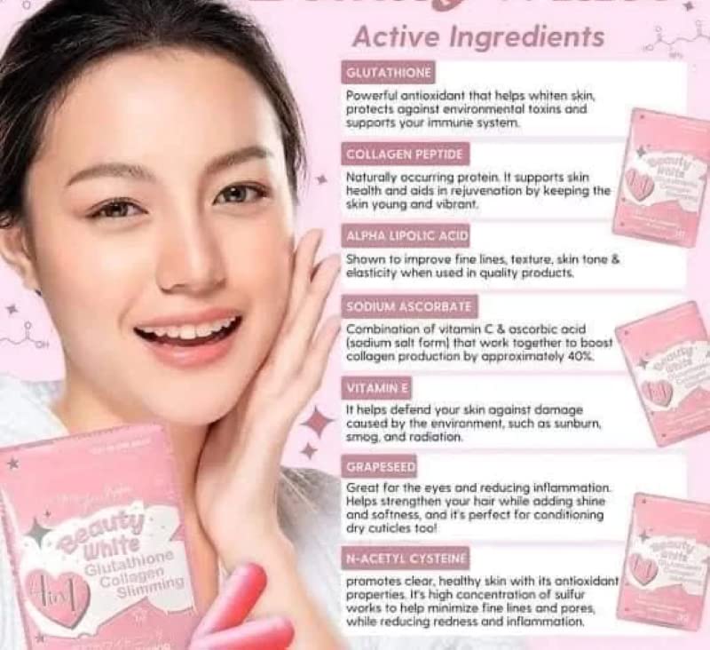 15 g Beauty White glutathione supplement