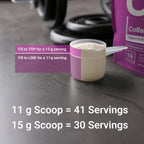 15 g hydrolyzed collagen serving size