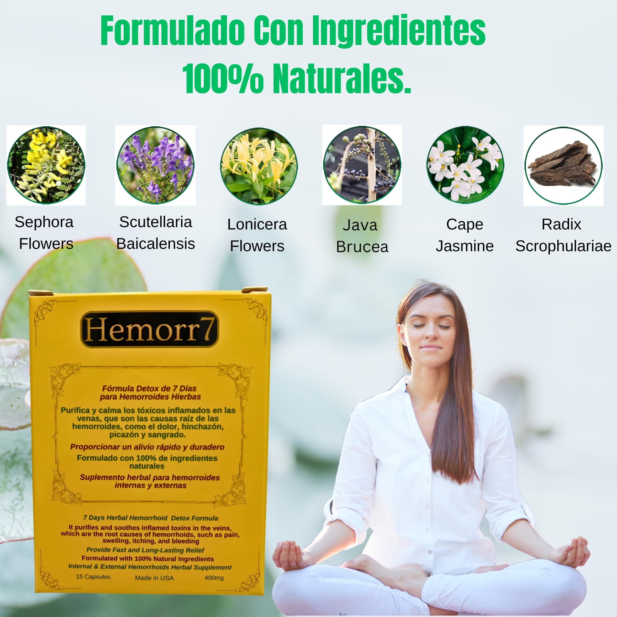 15 herbal capsules for health benefits