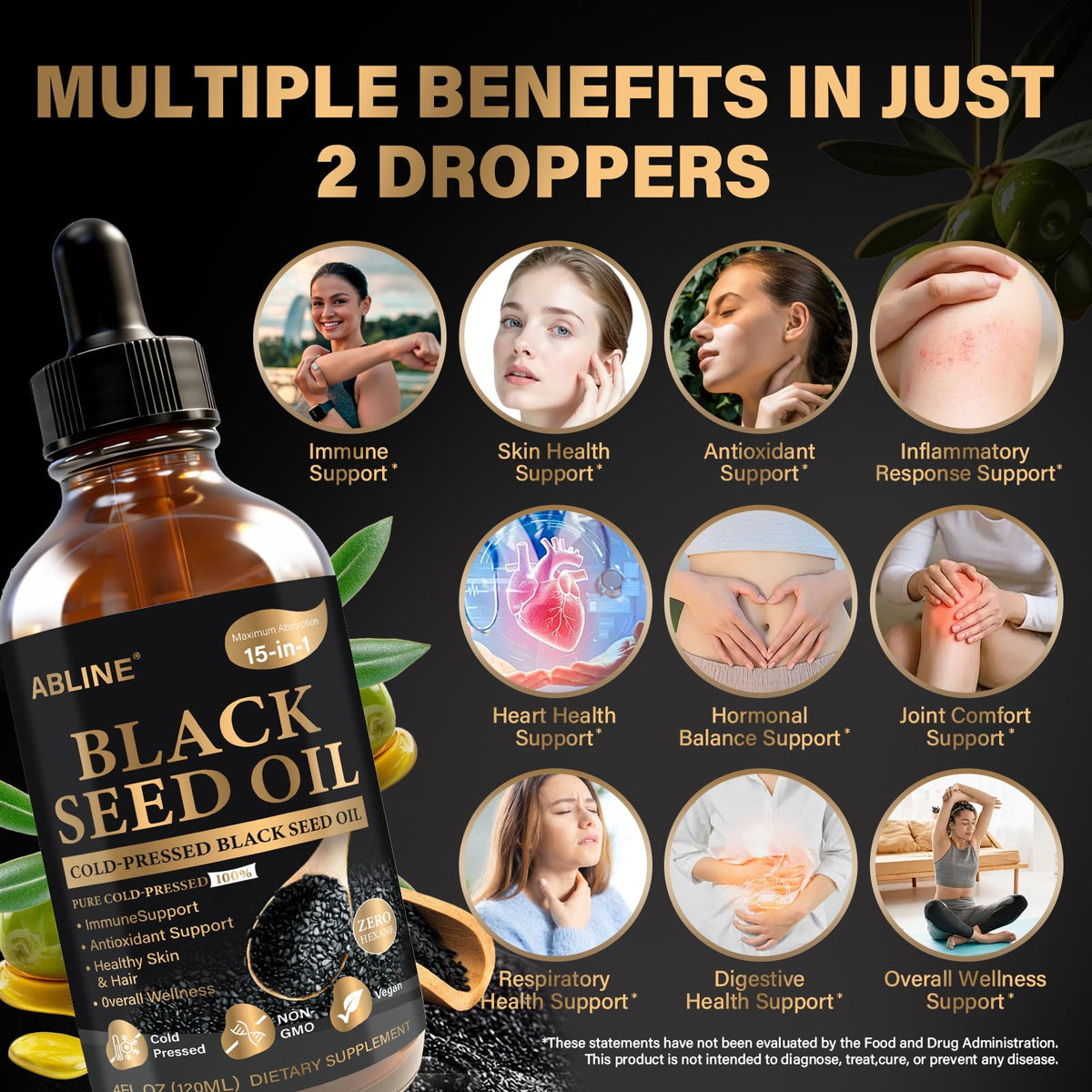 15-in-1 black seed oil drops