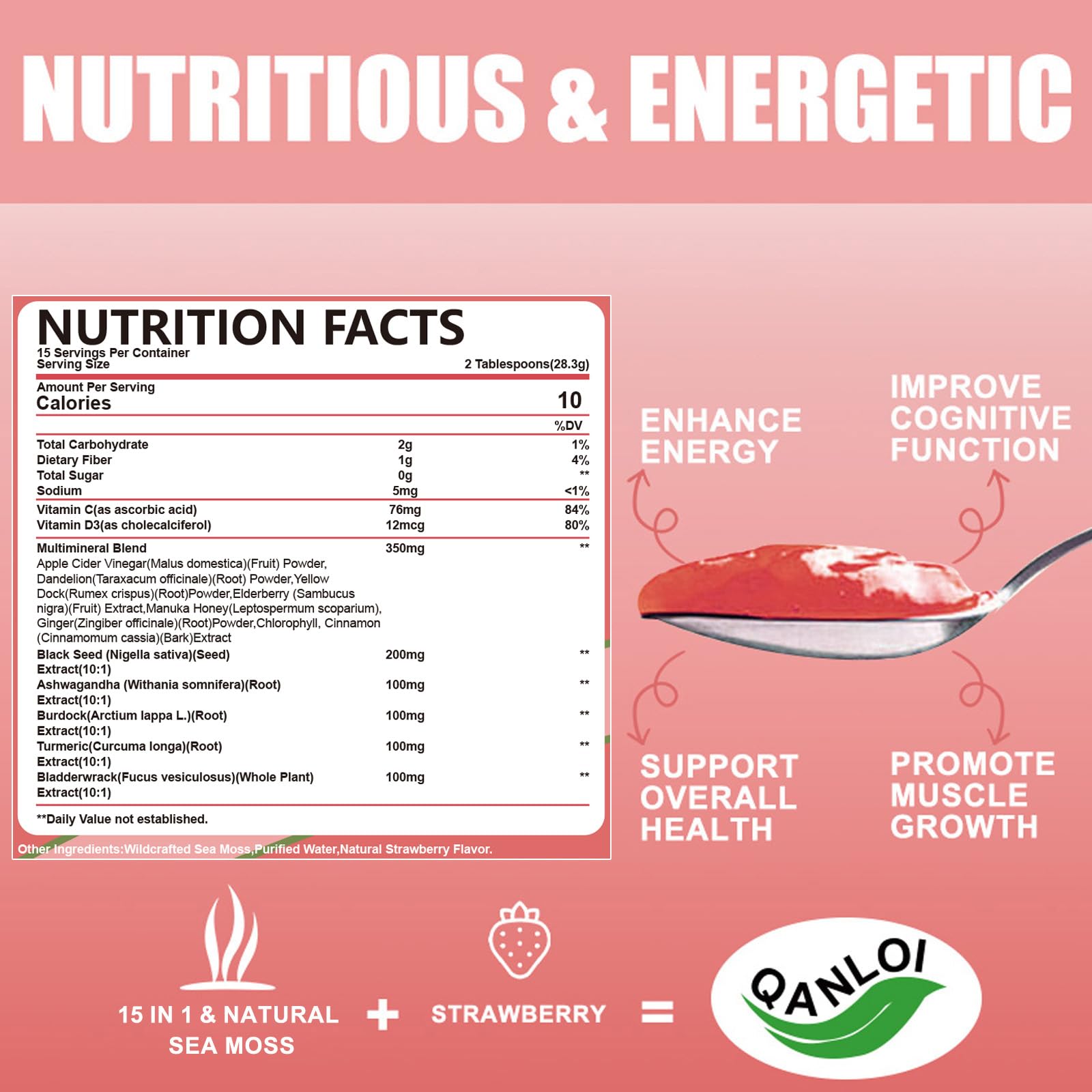 15-in-1 herbal supplement features