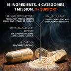 15-in-1 testosterone support capsules
