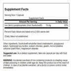 15 mg iron bisglycinate capsules