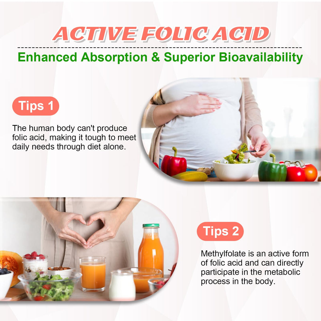 15 mg L-Methylfolate for mood balance