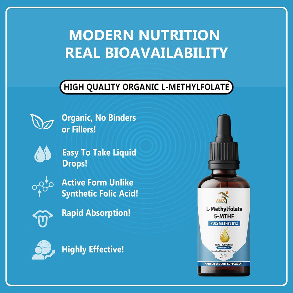 15 mg L-Methylfolate for mood support