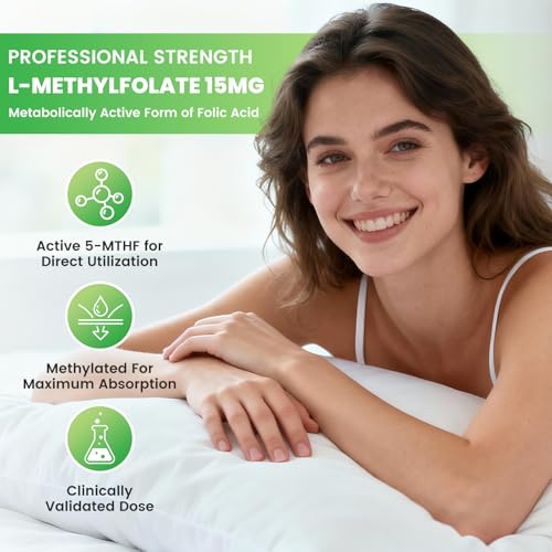 15 mg L-Methylfolate for wellness