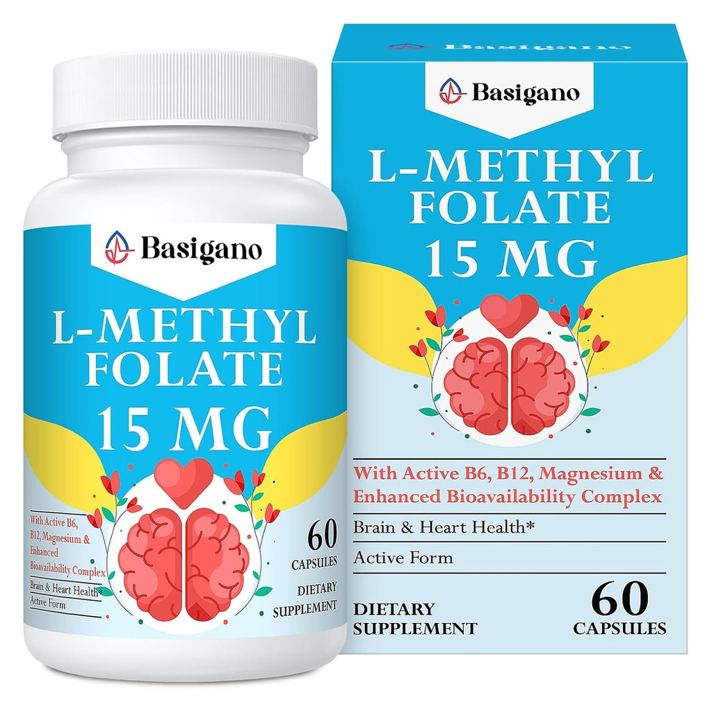 15 mg L-Methylfolate vegetarian capsules