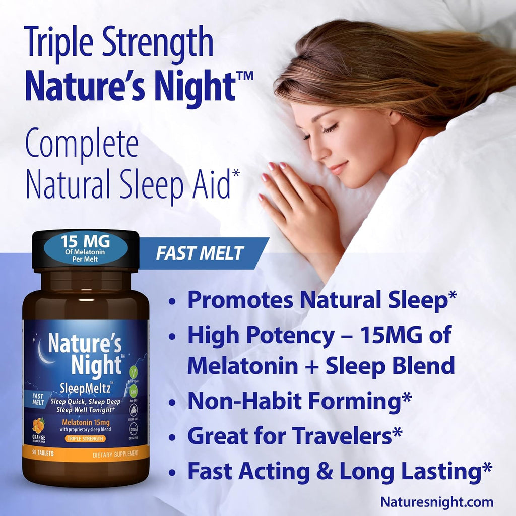15 mg melatonin for sleep