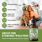15 mg zinc for healthy dogs