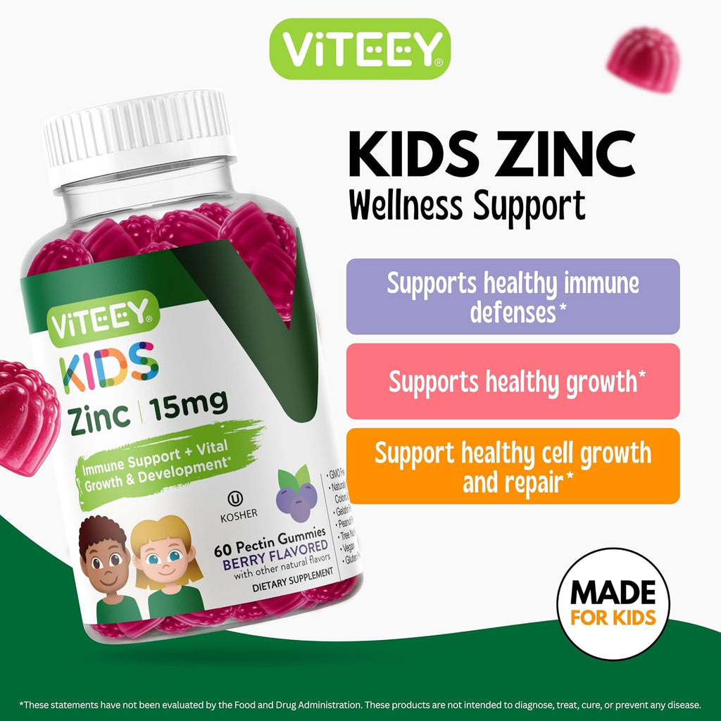 15 mg zinc for immune support
