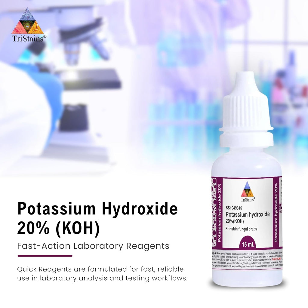 15 ml potassium hydroxide solution