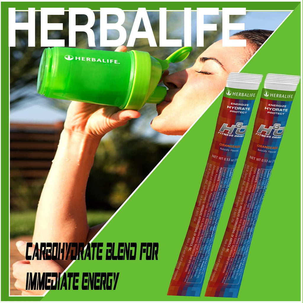 15 packets of Herbalife orangeade