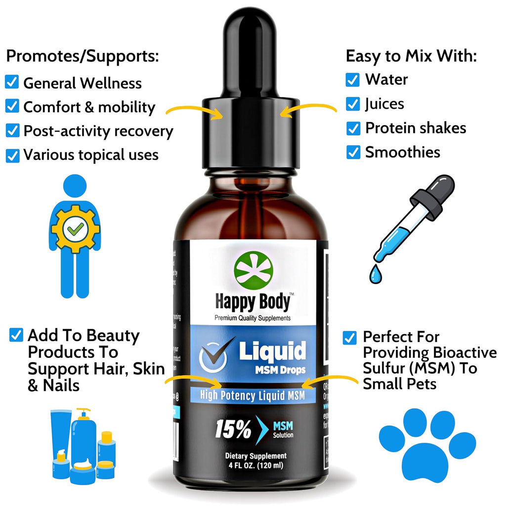 15% pure msm for better sleep