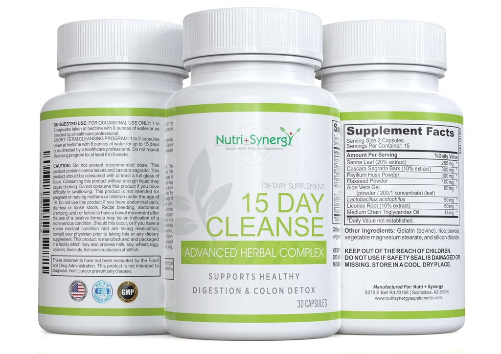 15 servings detox tea for energy