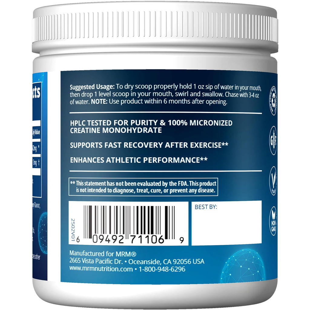 15 servings of creatine powder