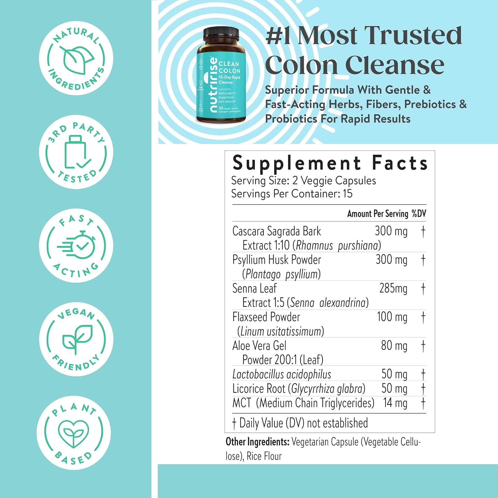 15 servings of digestive support
