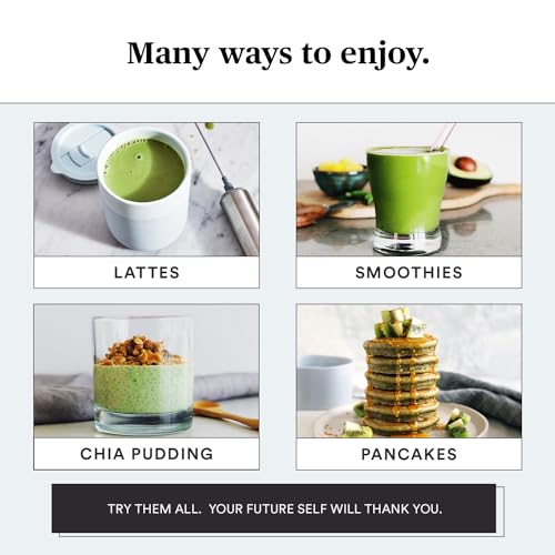 15 servings of Focus Matcha blend
