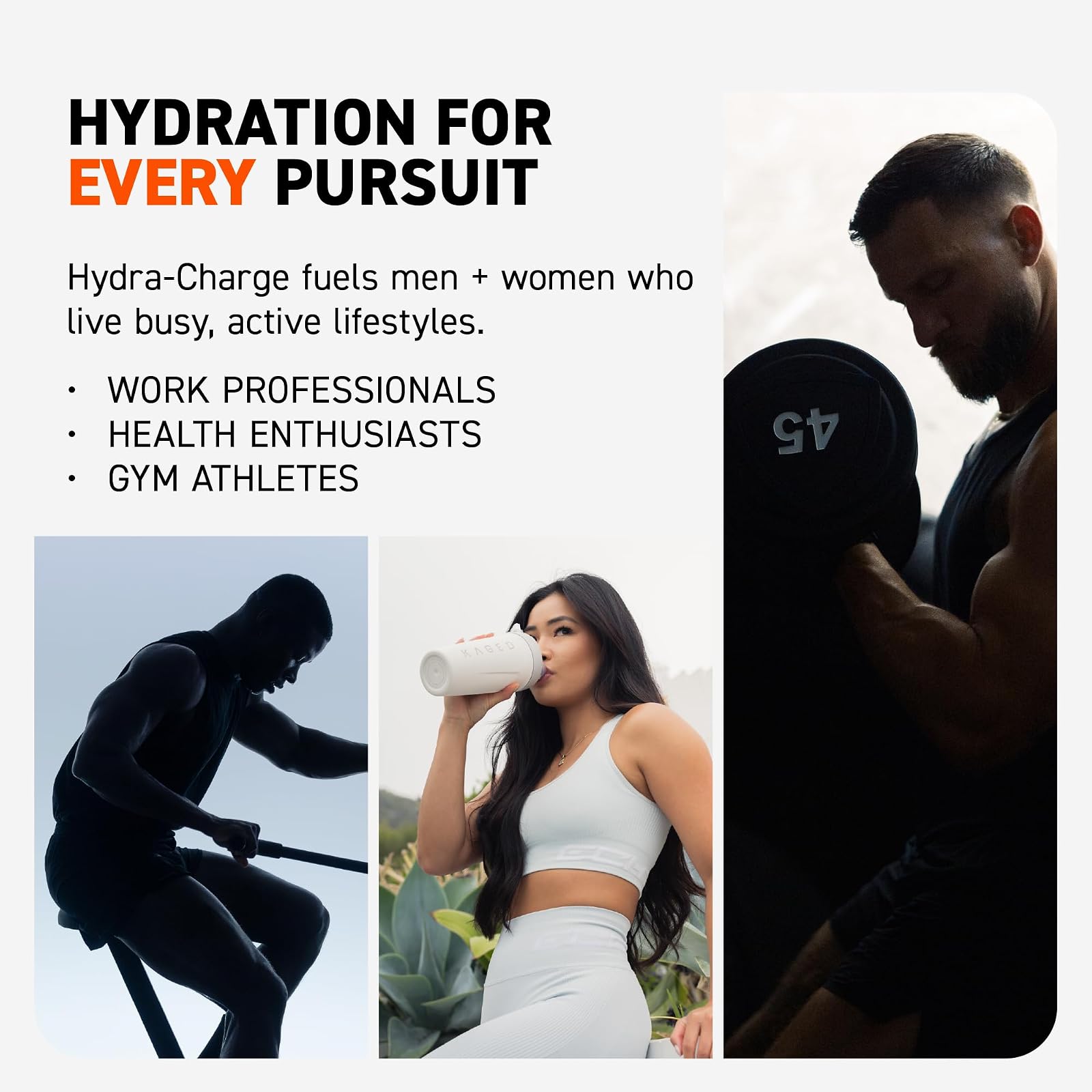 15 servings of hydration powder