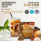 15 servings of organic coffee